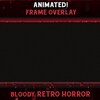Animated Horror Twitch Camera Overlay Retro Horror Movie Halloween ...