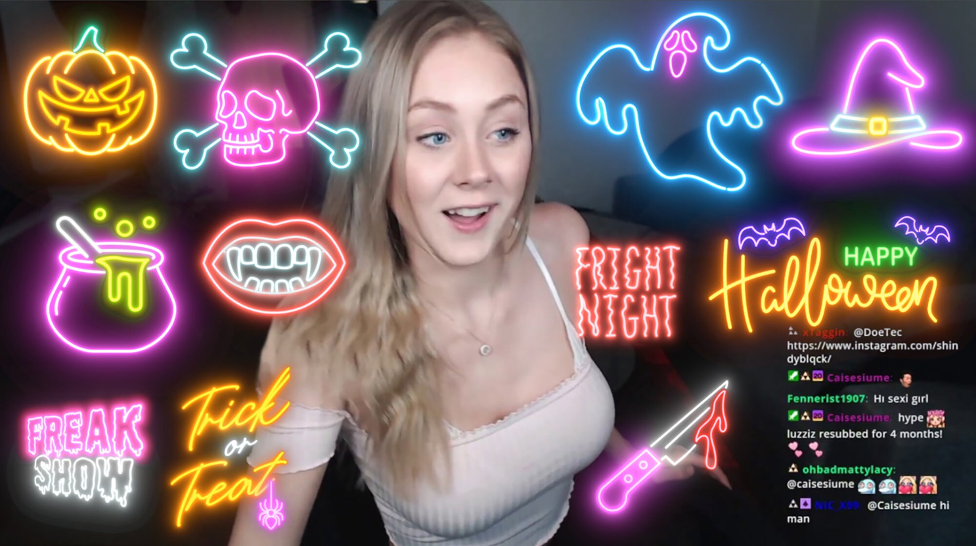 Halloween Stream Decoration | Spooky Stream Overlay, Halloween Twitch ...