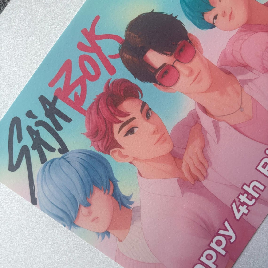 Personalised Edible Icing Sheet - KPOP Saja Boys Inspired, Birthday ...