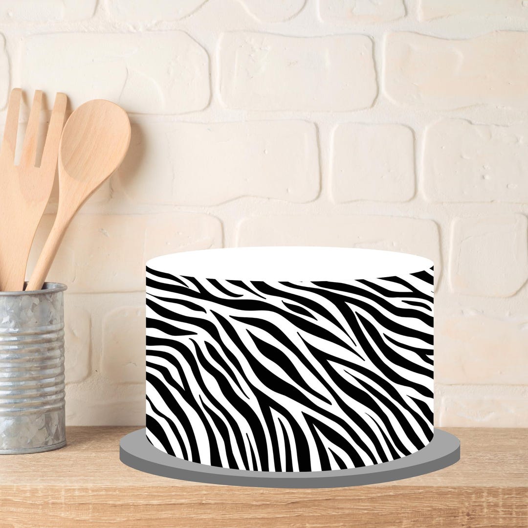 Leopard Print Edible Icing Sheet Cake Wrap: Gluten & Nut Free - Etsy