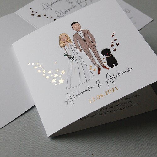 Wedding Invites Personalised Wedding Invitation Illustrated - Etsy
