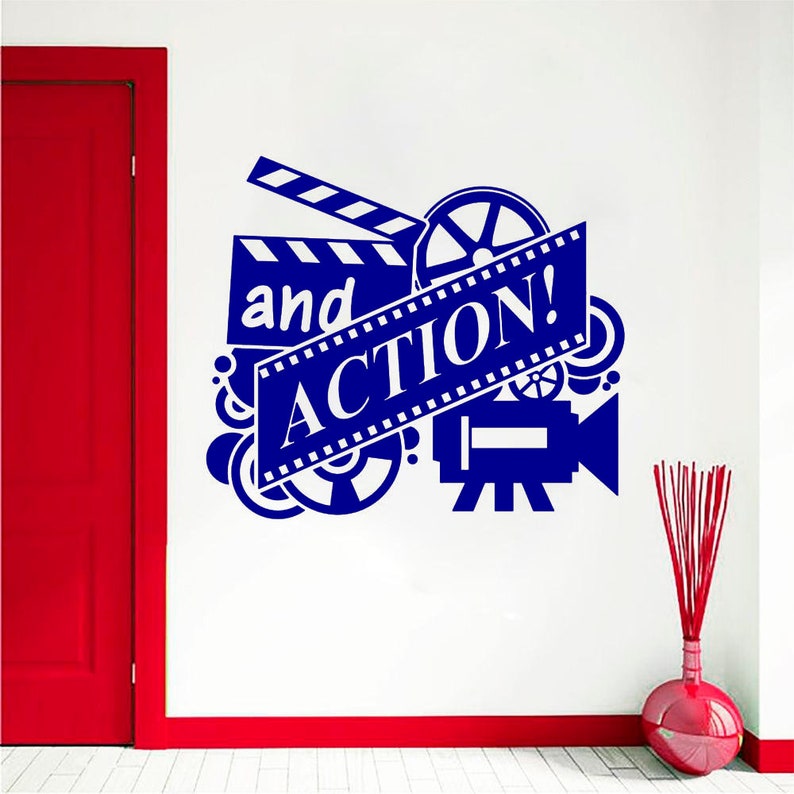 Cinematographer Wall Decal, Cinema Wall Art, Gifts for Film Students ...