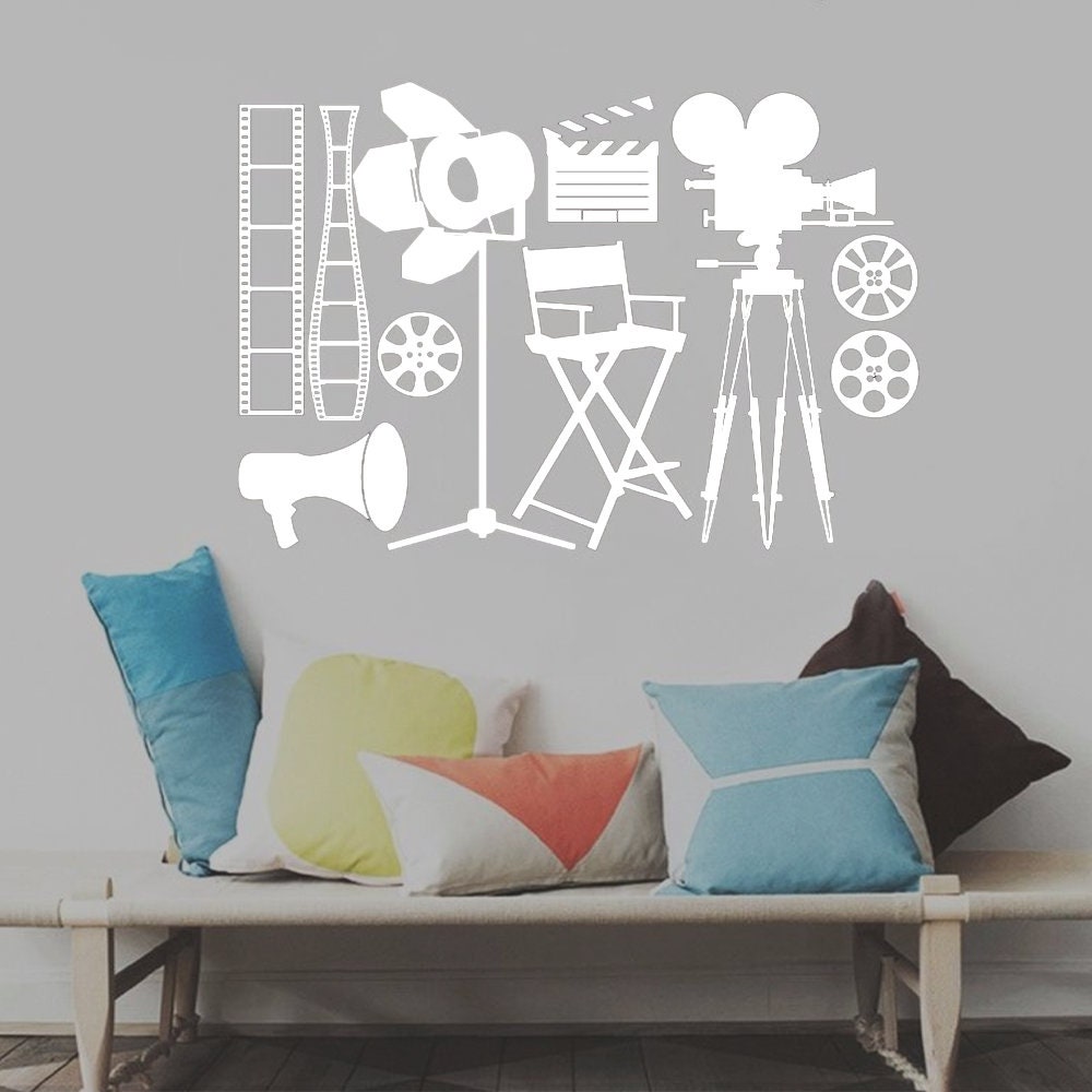 Cinematographer Wall Decal, Cinema Wall Art, Gifts for Film Students ...
