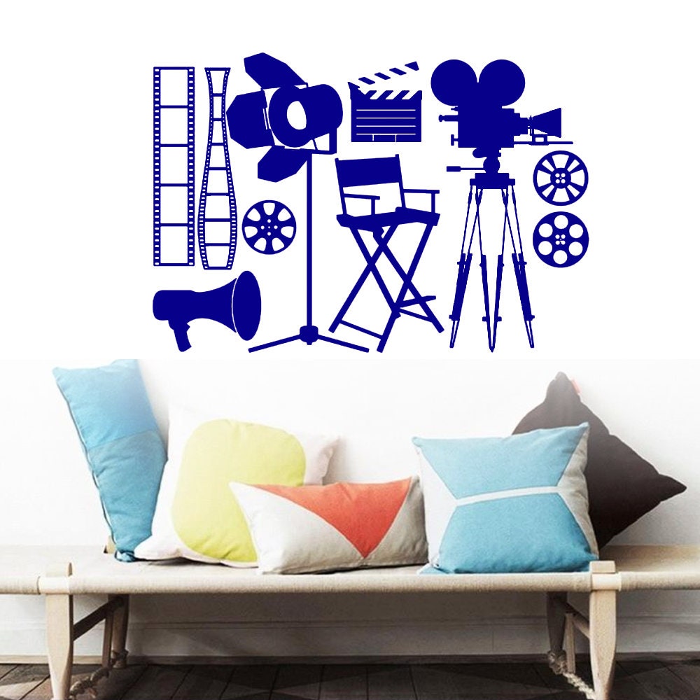 Cinematographer Wall Decal, Cinema Wall Art, Gifts for Film Students ...