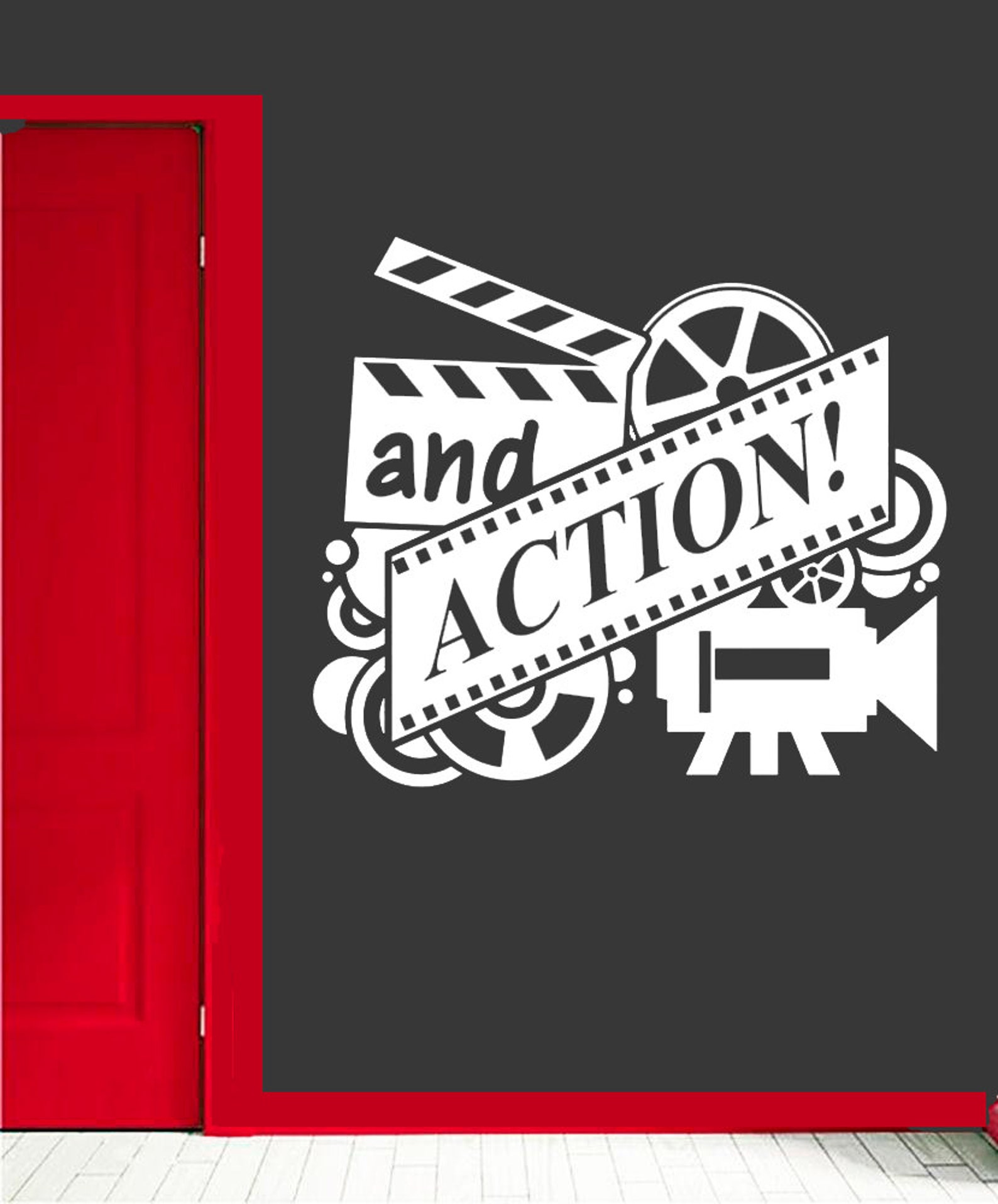 Cinematographer Wall Decal, Cinema Wall Art, Gifts for Film Students ...