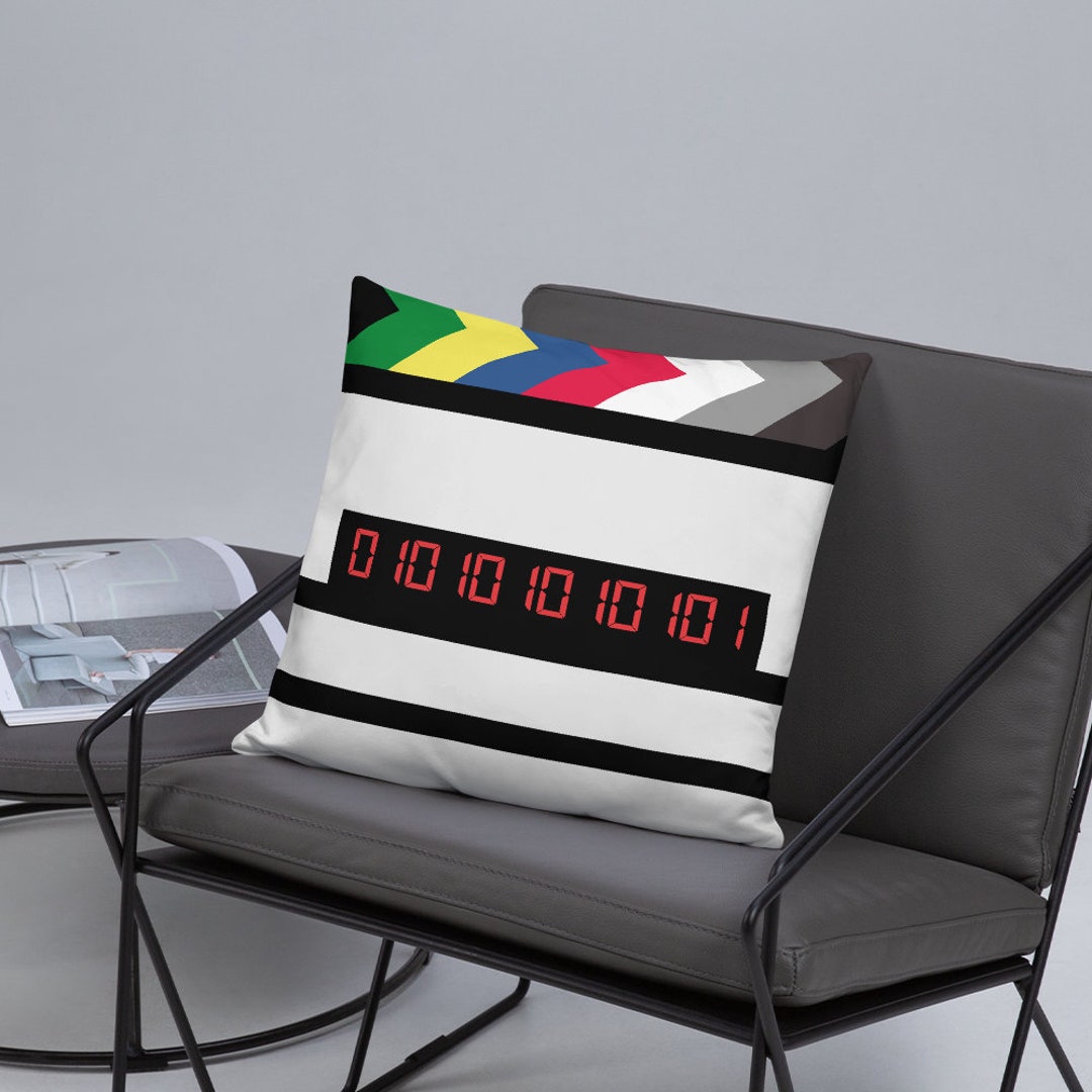 Gifts for Filmmakers, Cinematographer Gift - Digital Slate Pillow Cover ...