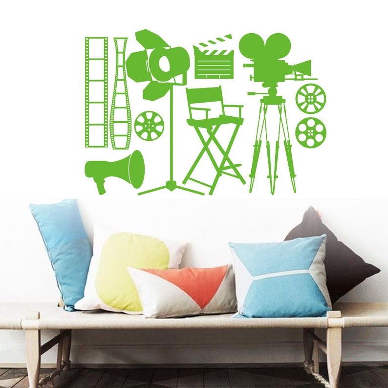 Cinematographer Wall Decal, Cinema Wall Art, Gifts for Film Students ...