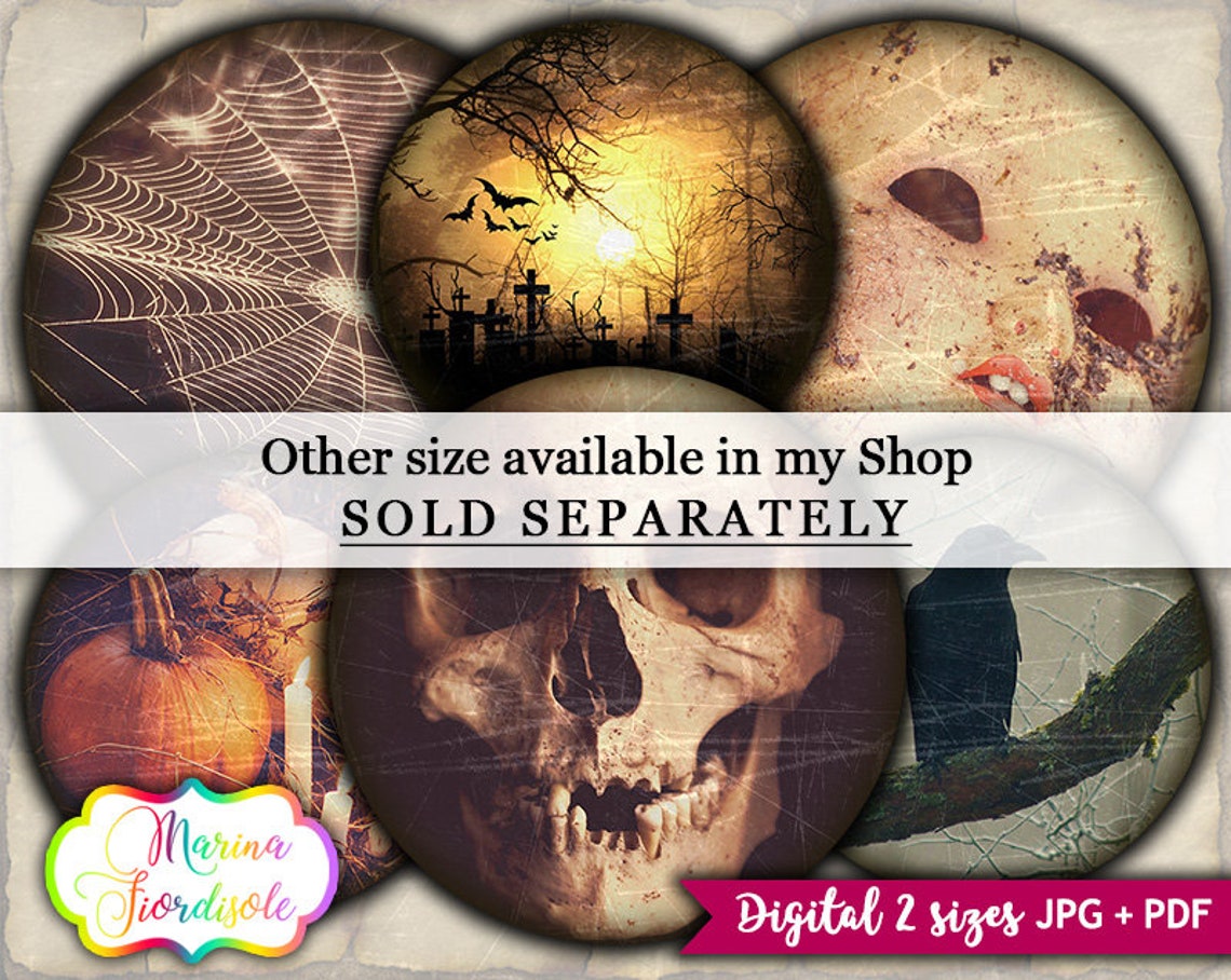 Gothic Printable Goth Dark Images Digital Collage Sheet ATC Card ...