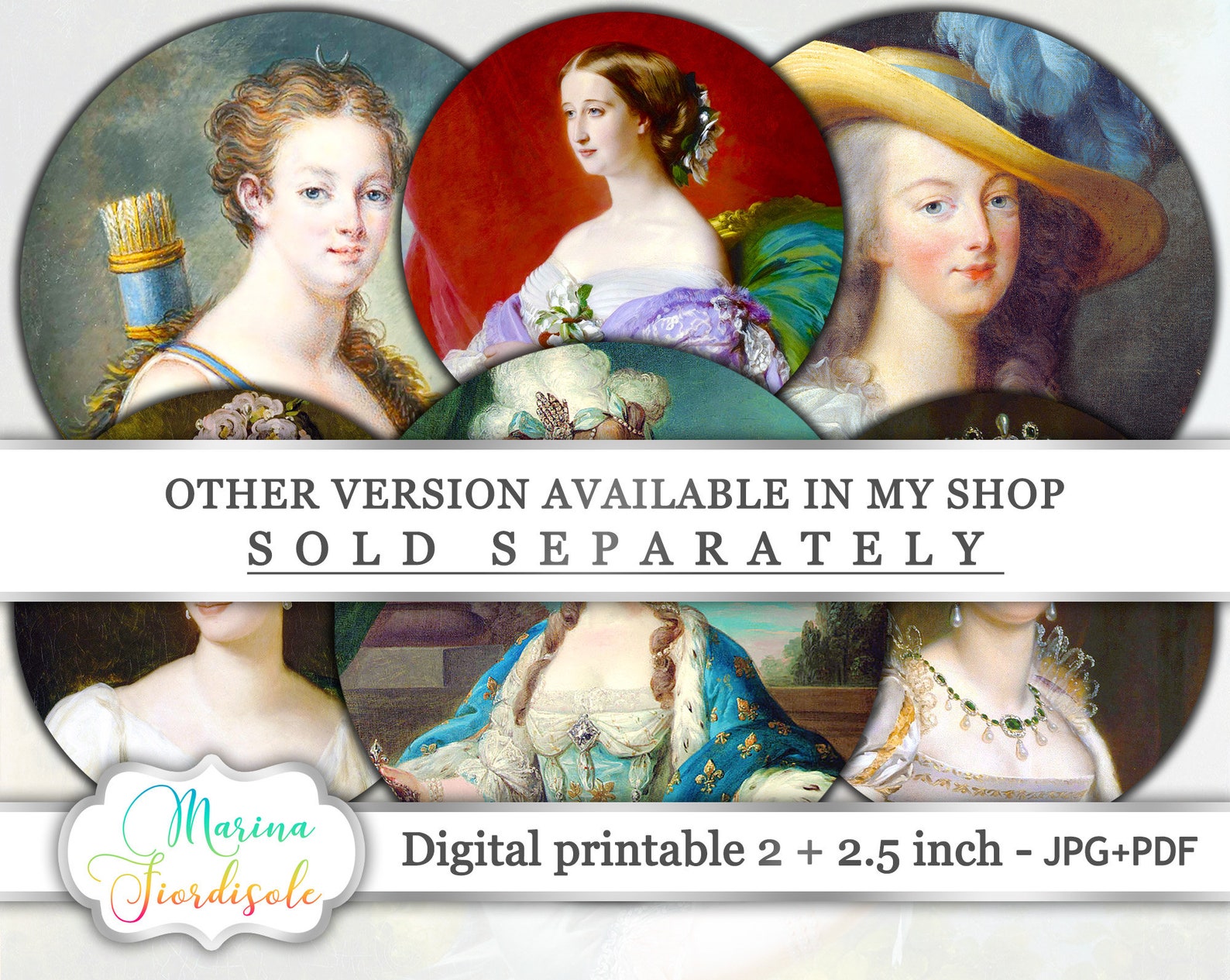 Printable Bookmarks Marie Antoinette and the Queens of France - Etsy