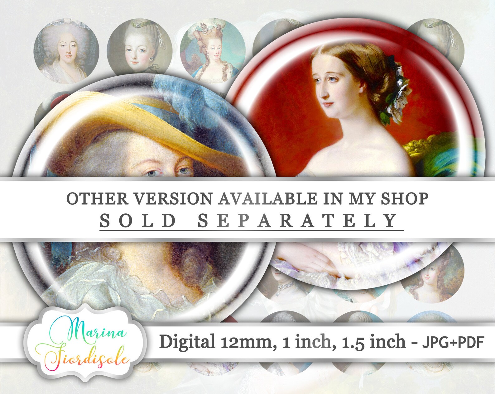 Printable Bookmarks Marie Antoinette and the Queens of France - Etsy