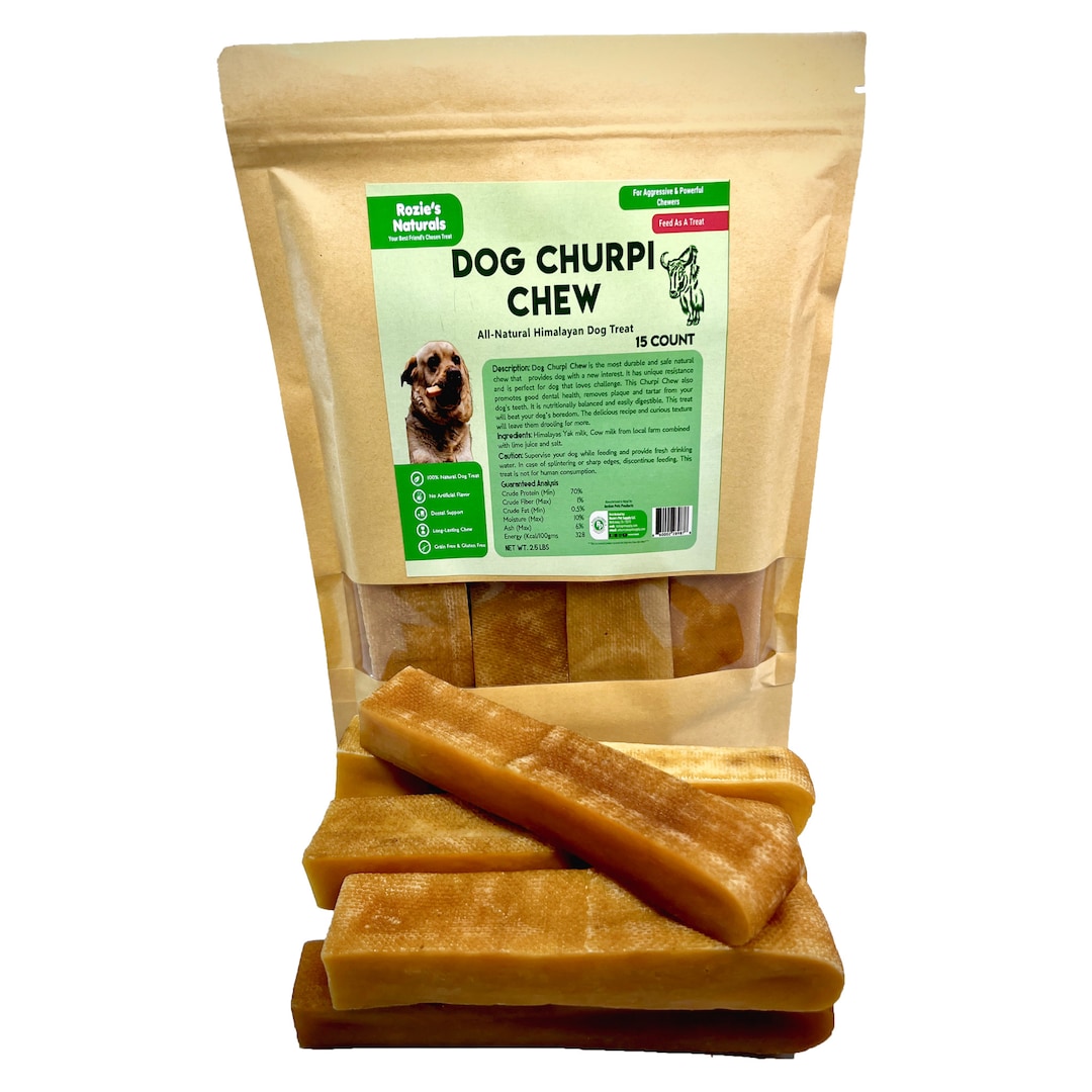 Himalayas Yak & Cow Milk Churpi Cheese Dog Dental Care Chews| Long ...