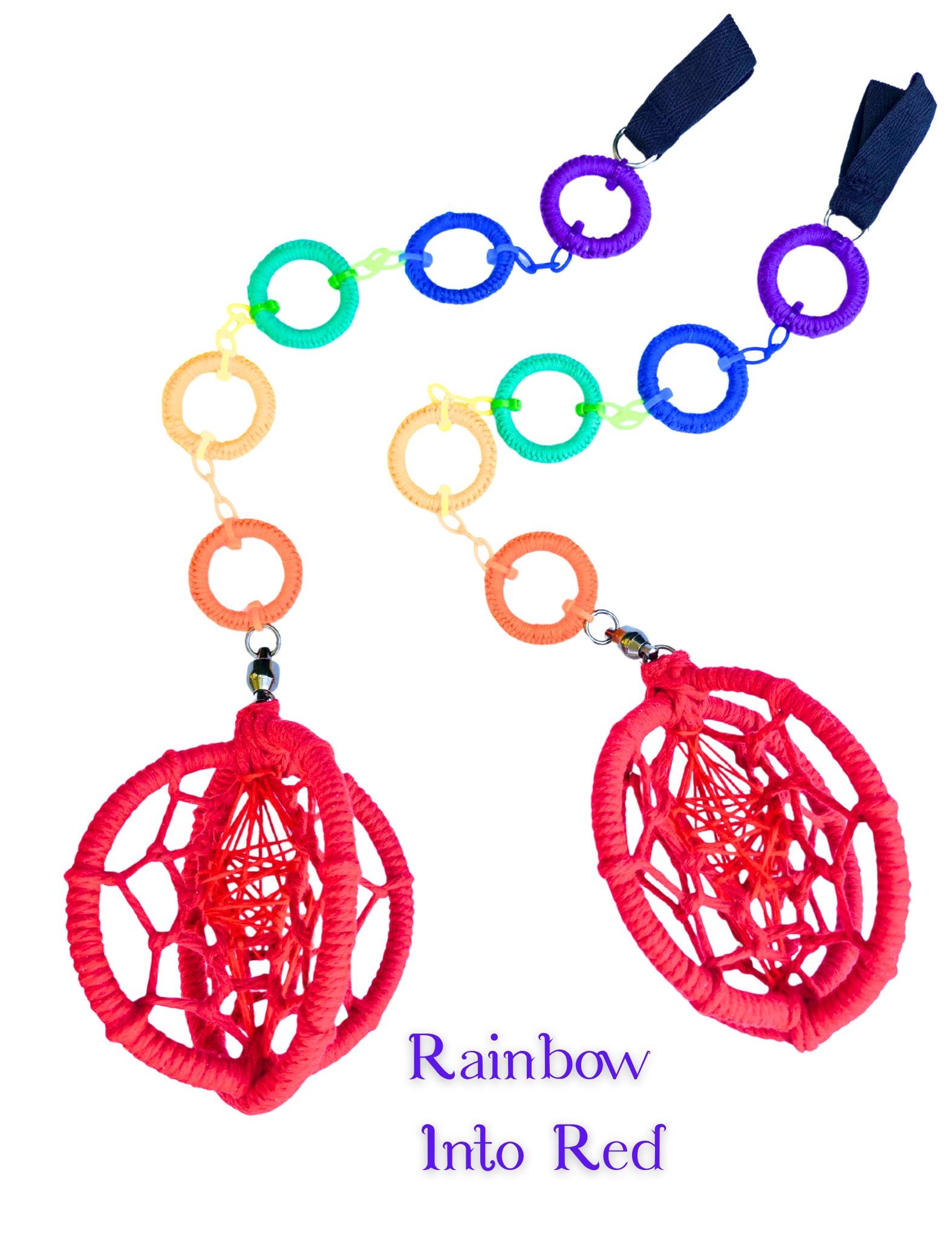 Custom Bubble Poi, Flow Props, Circus, Handmade UK, Choose Colours - Etsy