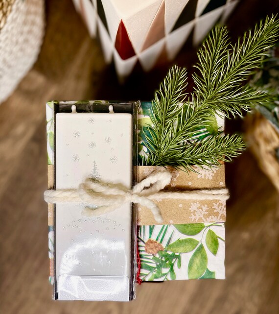 Home Décor Candles Jewish Home D\u00e9cor Hand Painted Flat Candle ...