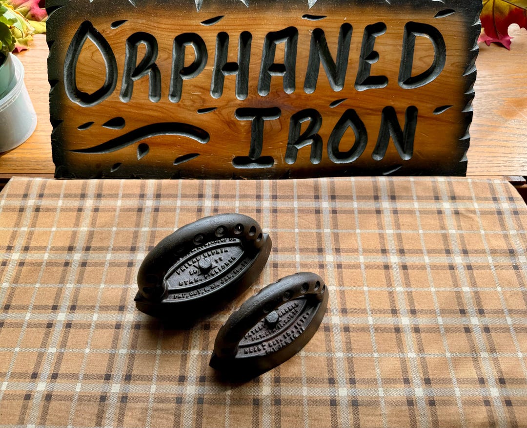 1870’s Enterprise Sad Iron Clothing Iron Set of Two - Etsy