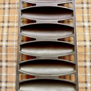 Rare! Wagner Ware Vienna Roll Cast Iron Baking Pan - Etsy
