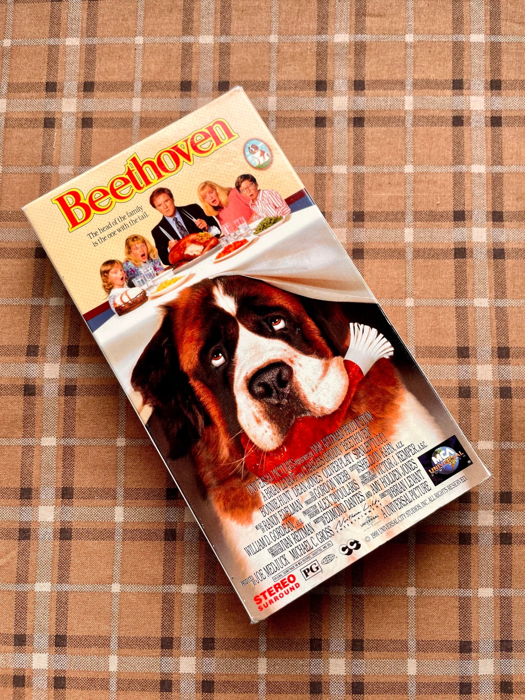 Vintage Beethoven VHS Universal Movie - Etsy