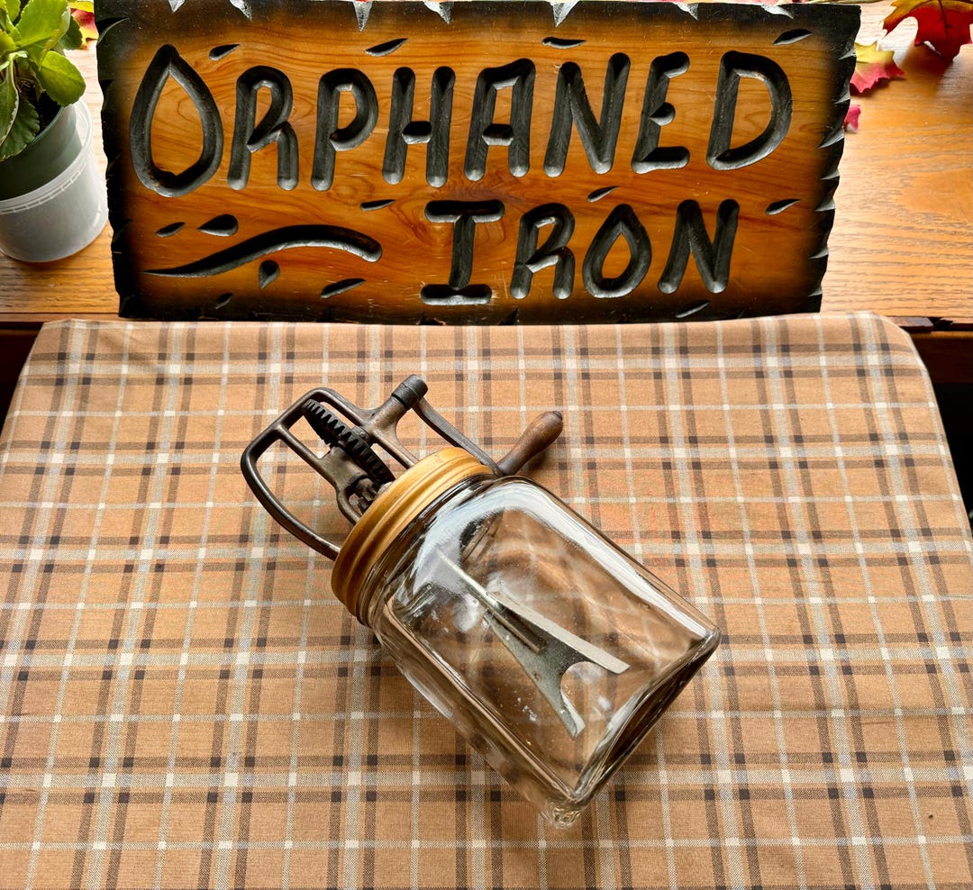 Reproduction Dazey Churn Mfg. Co Glass Butter Churn - Etsy