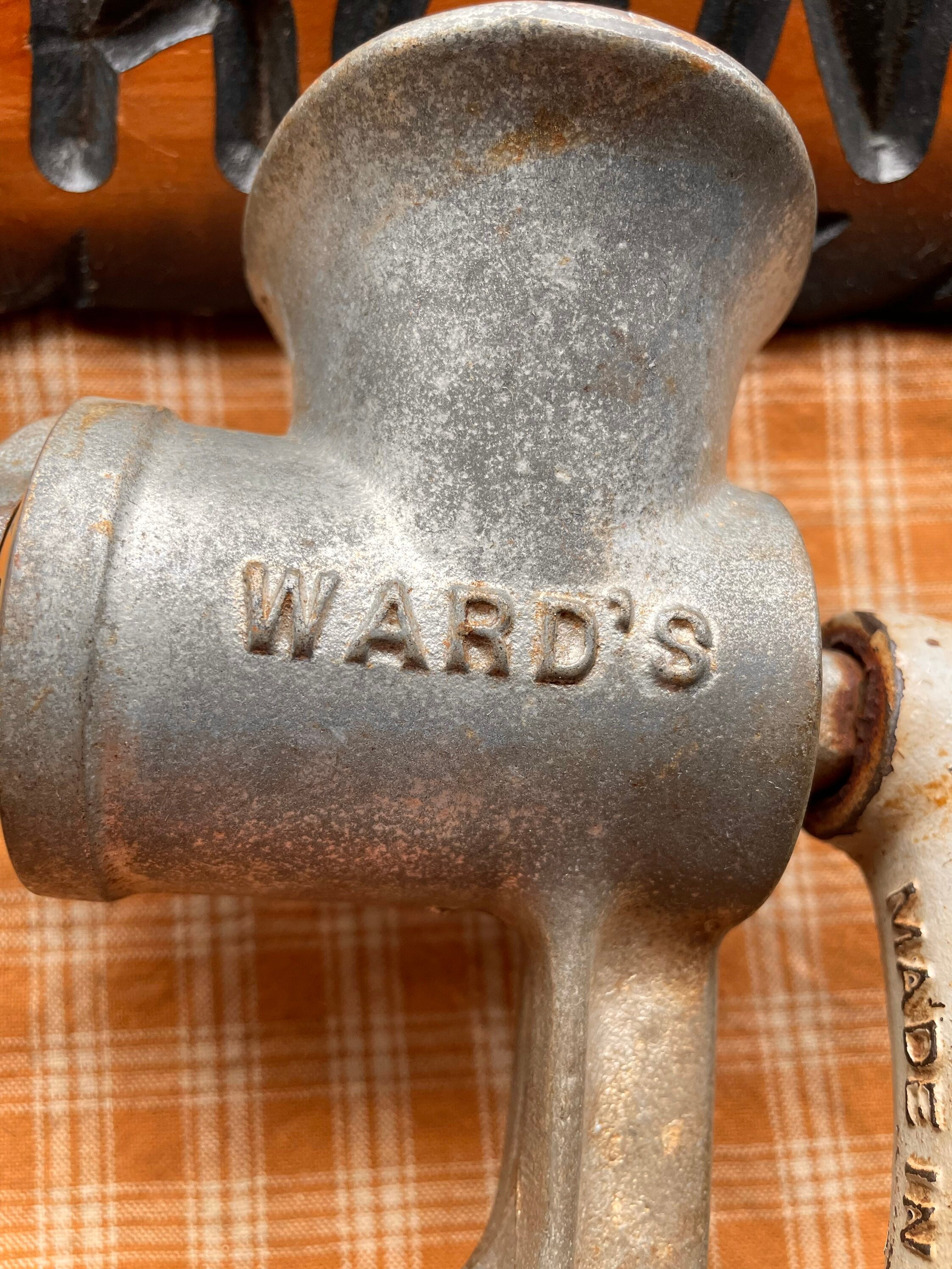 Wards Cast Iron Food Chopper/meat Grinder | Etsy