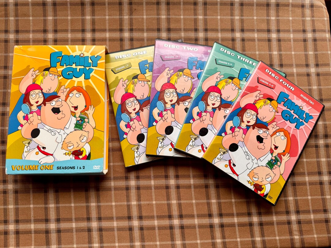 Family Guy Volume One Seasons 1 & 2 DVD Set - Etsy