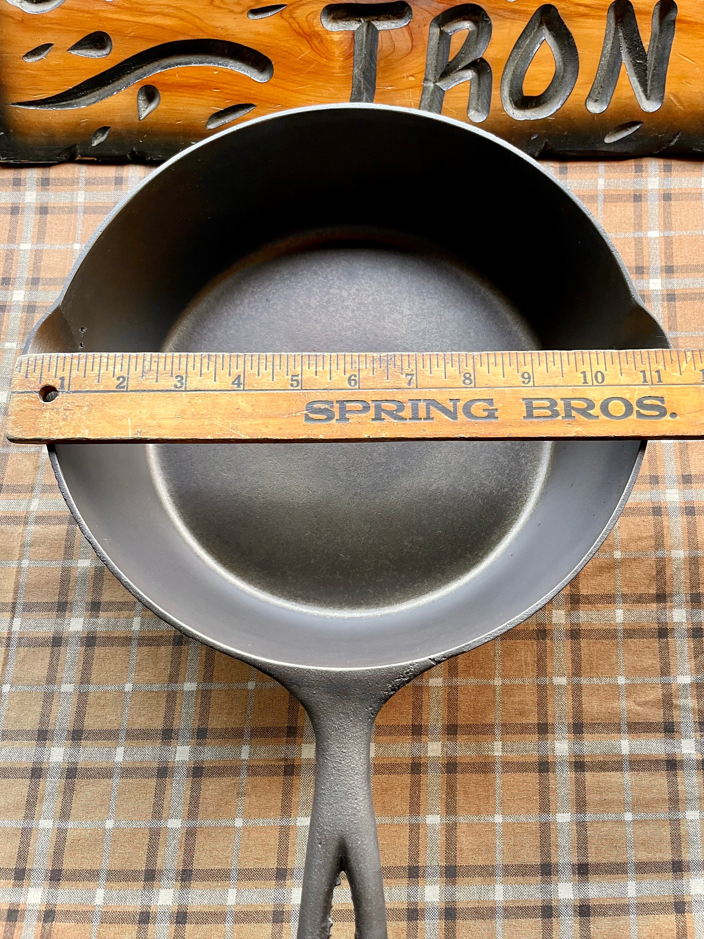 RARE!! Wapak #8 Deep Block Logo Cast Iron Skillet - Etsy