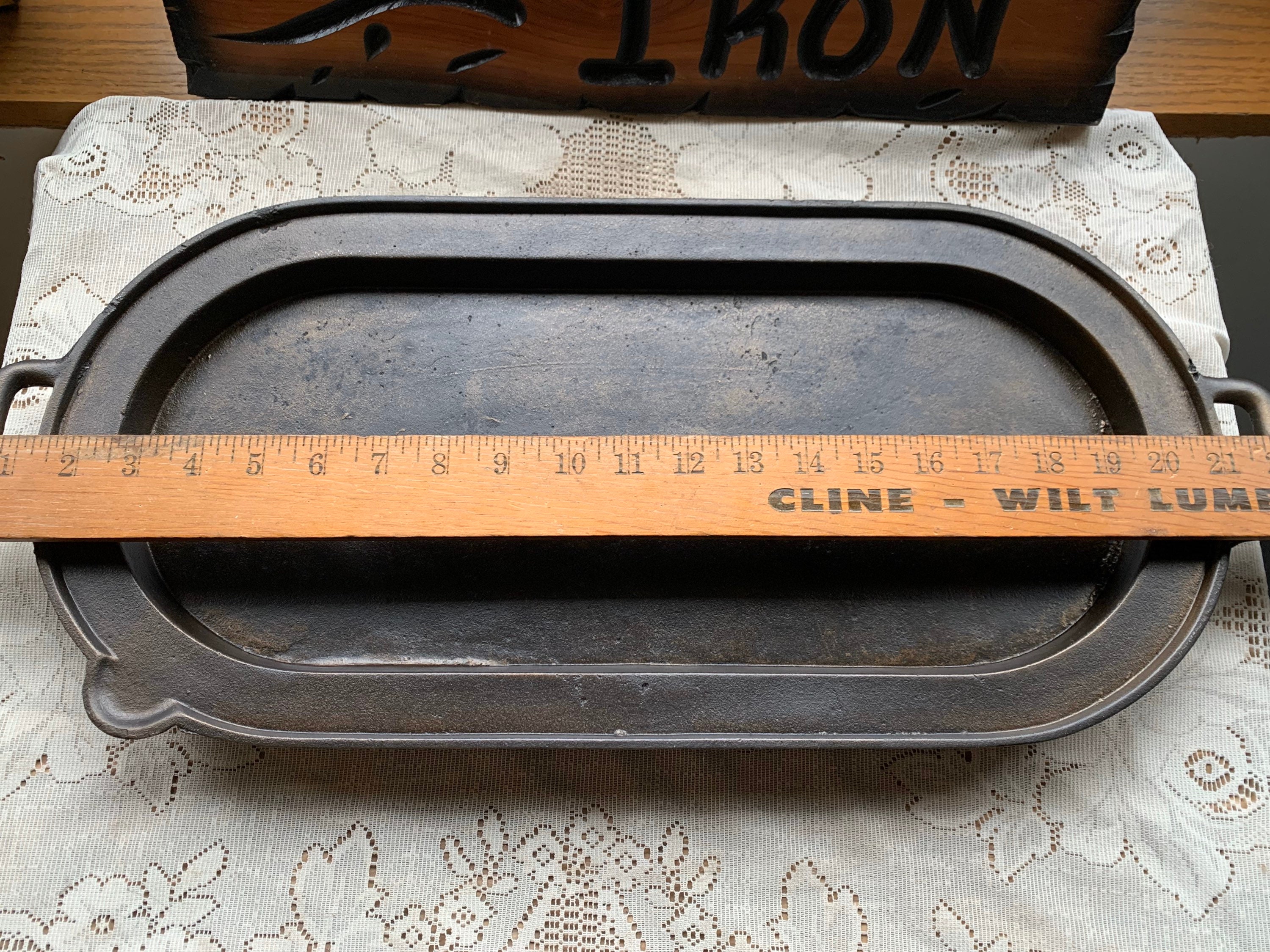 1800s Single Spout Long Griddle/Sad Iron Heater | Etsy