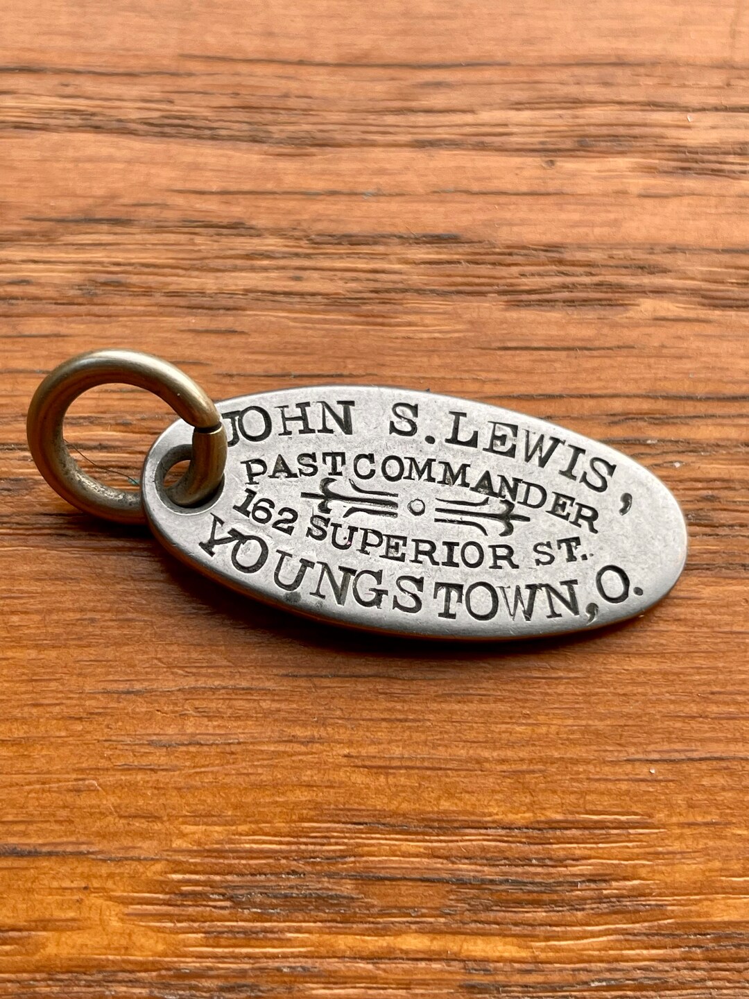 Past Commander Knights Templar St. John’s No. 20 Commandery Keychain ...