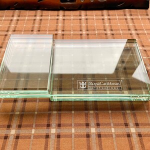 1999 Royal Caribbean Crystal Glass Picture Frame - Etsy