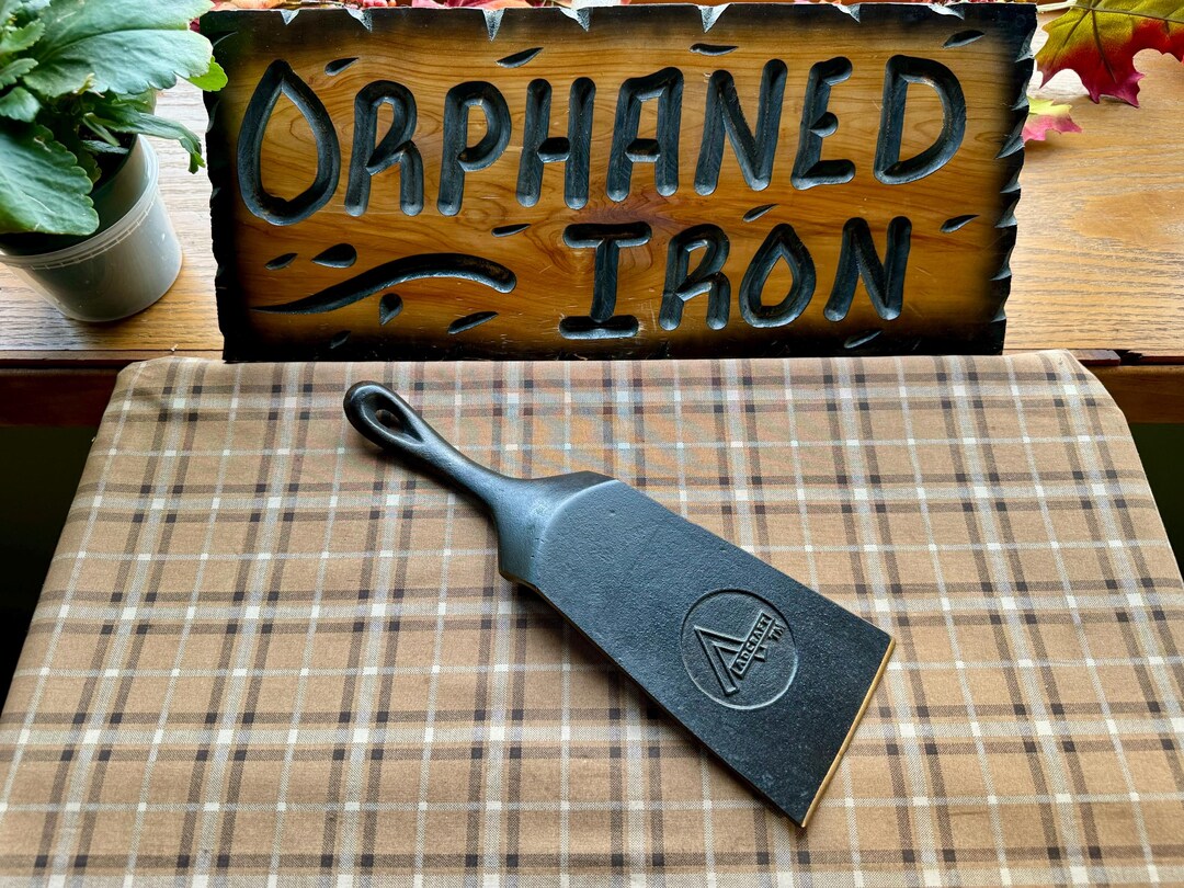 SPATULA Vintage Adcraft Repurposed Cast Iron Skillet Spatula - Etsy
