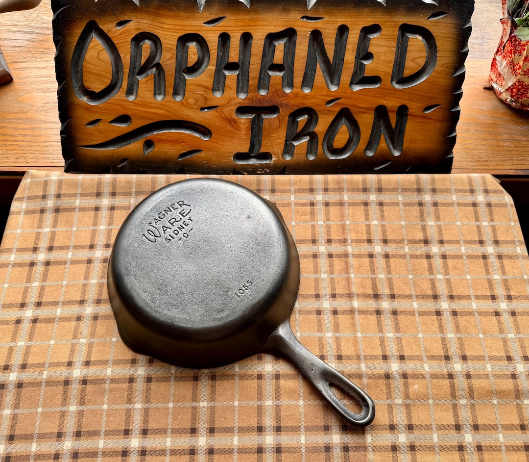 Wagner Ware #5 Stylized Logo Cast Iron Skillet - Etsy