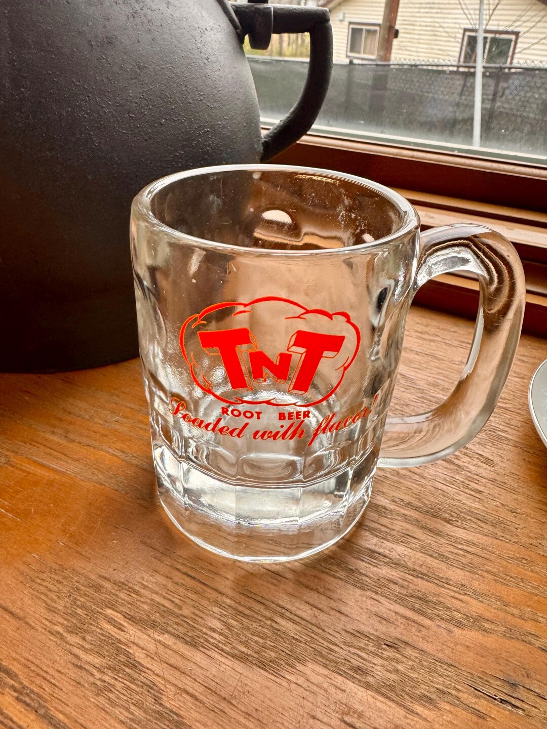 Vintage TNT Root Beer Drive-in Glass 10 Ounce Mug - Etsy