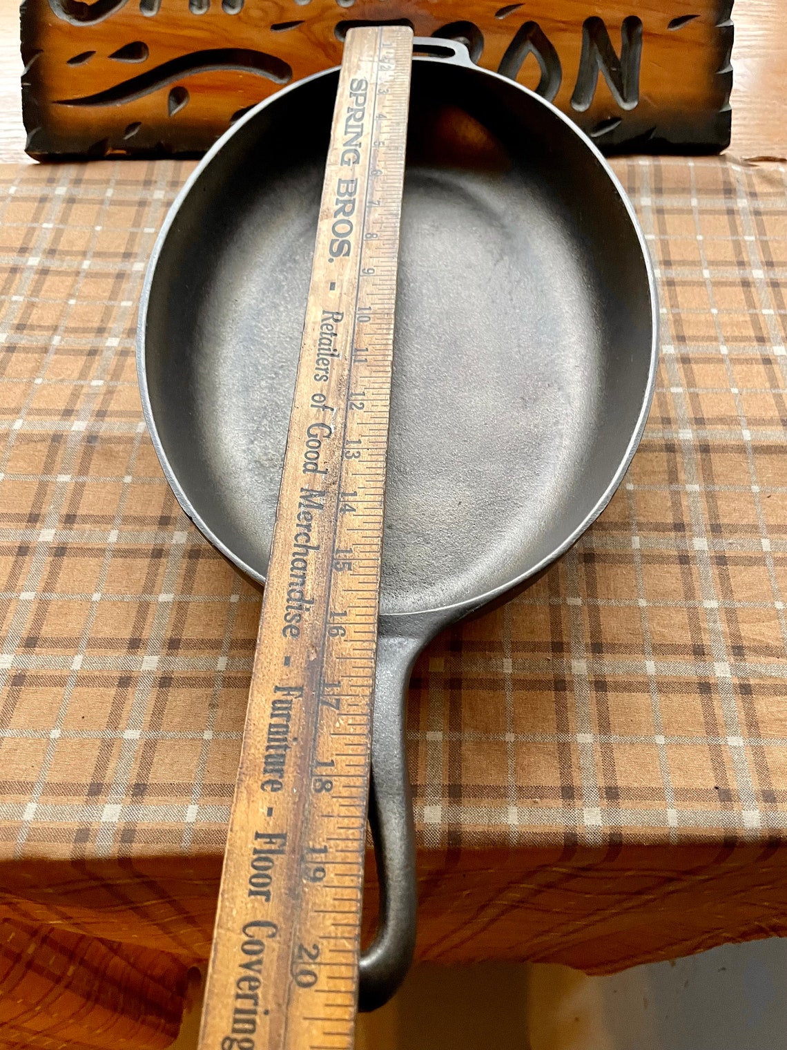 WOW! Griswold #15 Oval Fish Pan Large Block Logo Cast Iron Skillet - Etsy