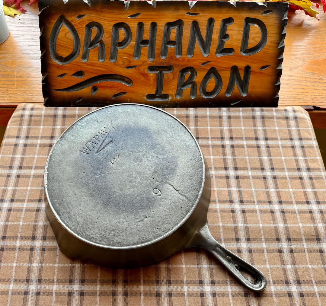 Wapak #9 Z Logo Cast Iron Skillet - Etsy