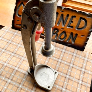 Vintage Steel Bottle Cap Press - Etsy