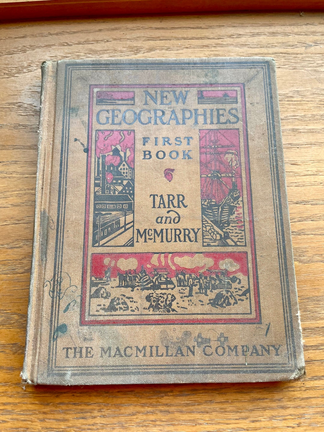 1922 Maps New Geographies First Book by Tarr & Mcmurry Antique - Etsy