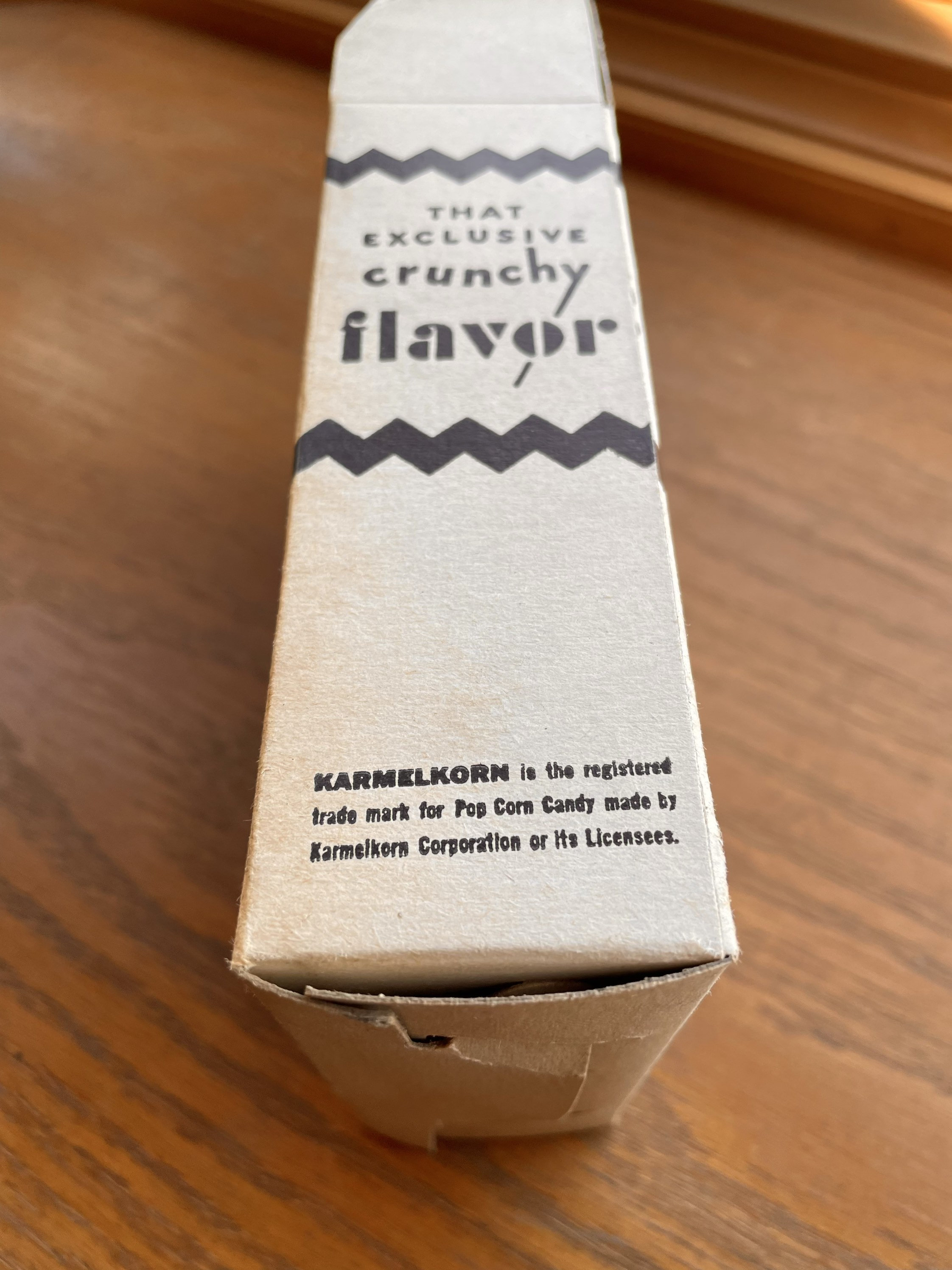 Vintage Karmelkorn Popcorn Candy Box Unused | Etsy