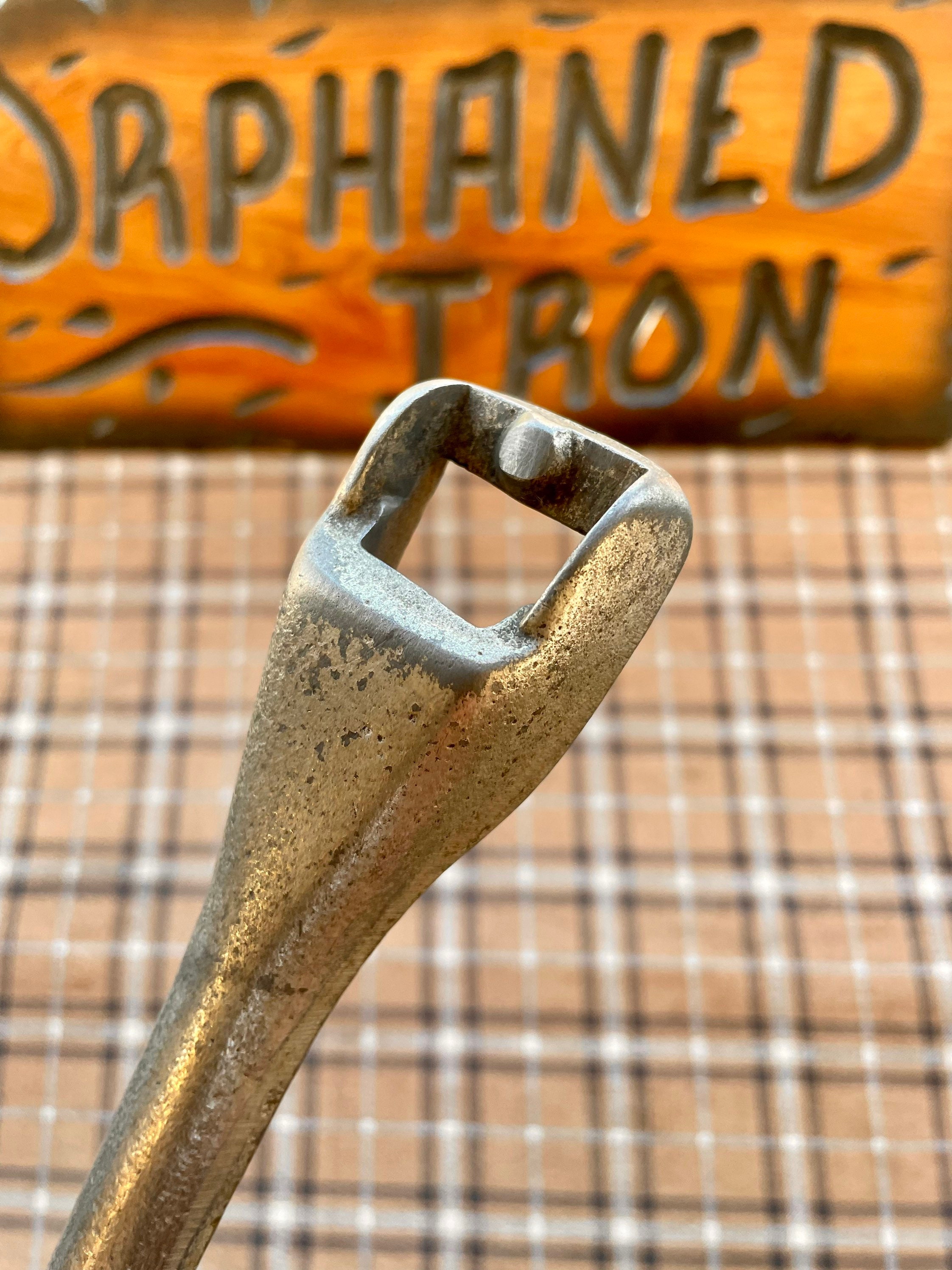 Antique Cast Iron Stove Eye Lifter Handle Nickel Plated - Etsy