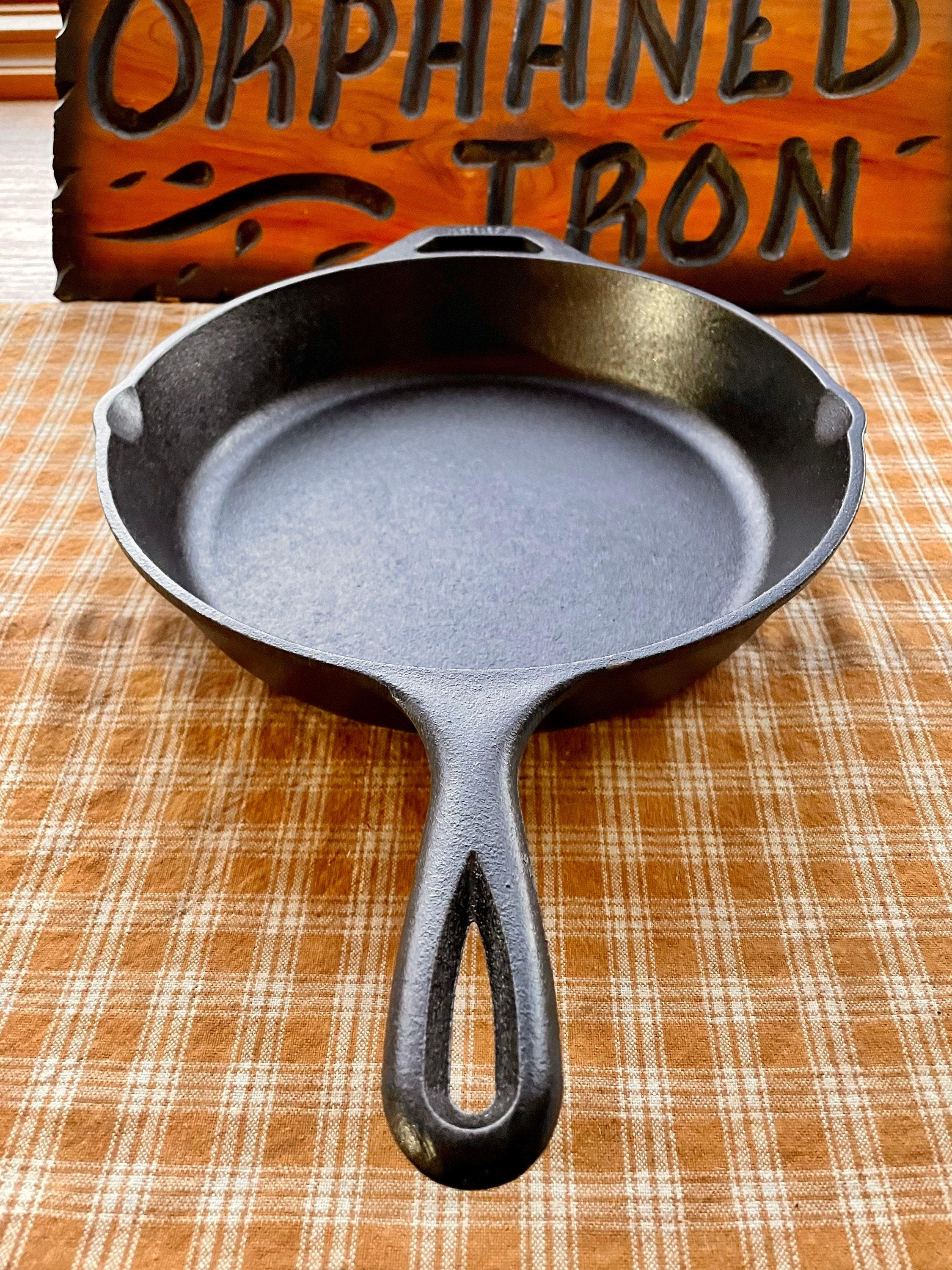 LIMITED EDITION! Orphaned Iron Logo #8 Lodge Cast Iron Skillet - Etsy