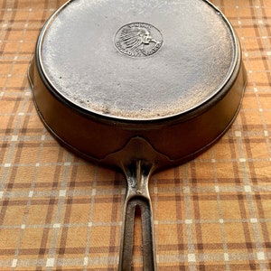 Rare Wapak 8 Indian Head Cast Iron Skillet - Etsy