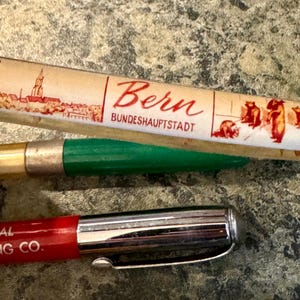 Vintage Advertising Ink Pen Lot - Etsy