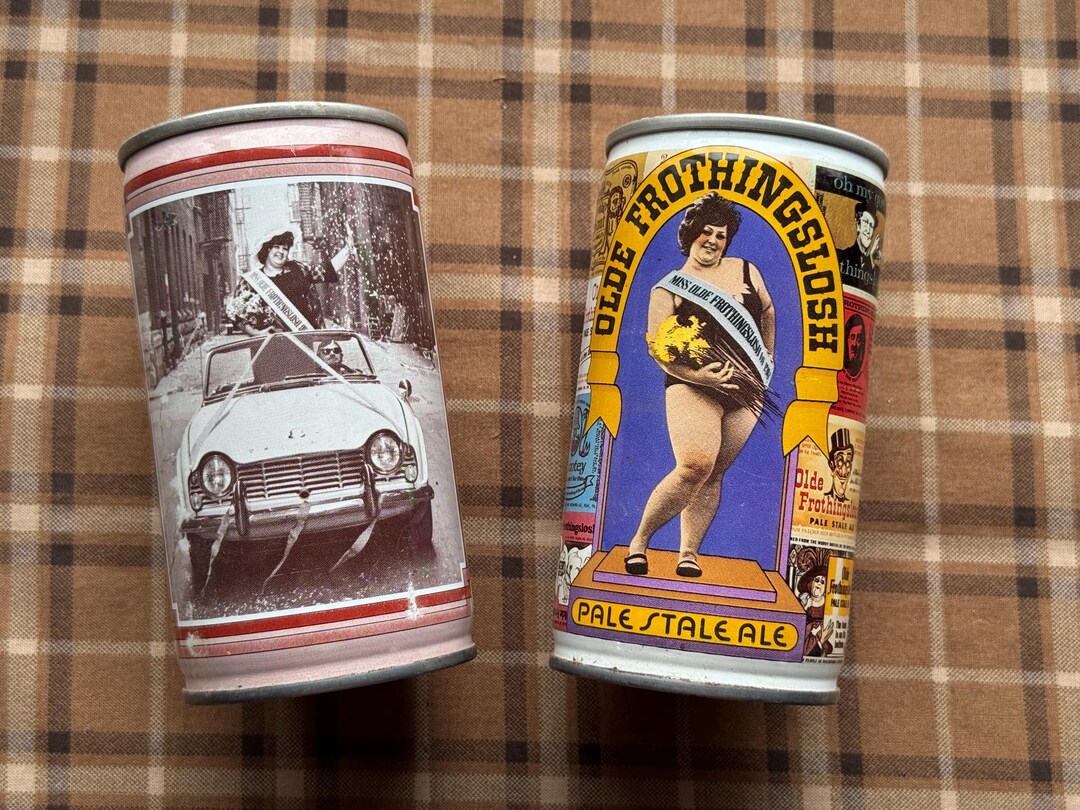 Vintage Olde Frothingslosh Pale Stale Ale Beer Cans - Etsy
