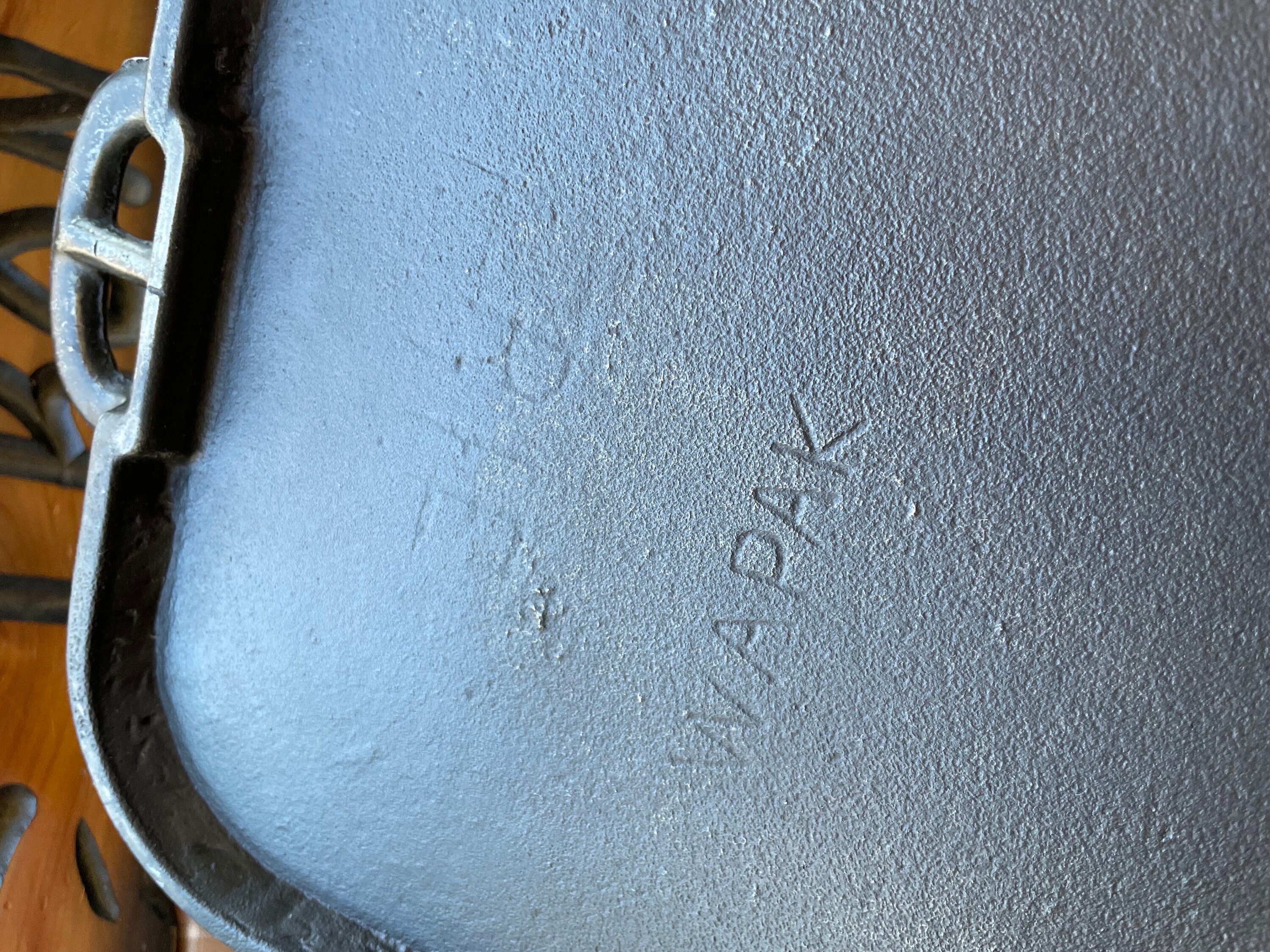 Rare! Wapak #8 Block Logo Long Griddle With Erie Ghost Mark - Etsy