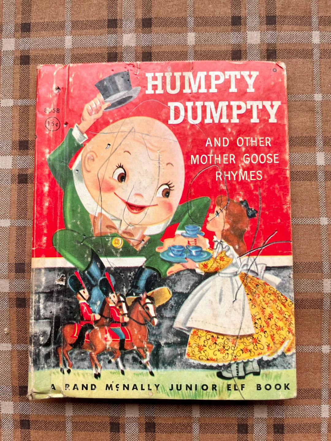 Humpty Dumpty Children’s Book Rand Mcnally Junior Elf Book - Etsy