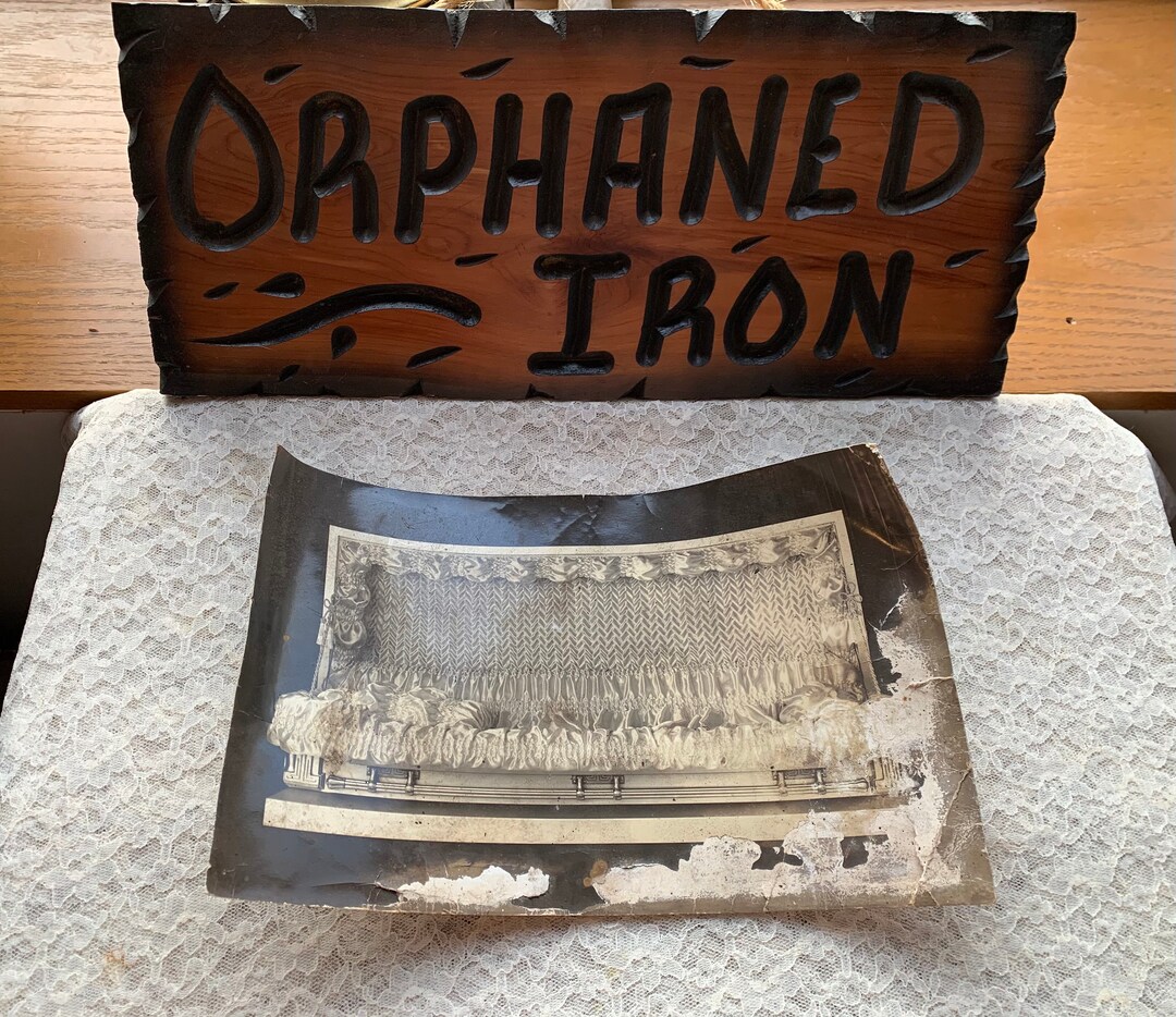 Vintage Casket Salesman Sample Creepy Photo - Etsy