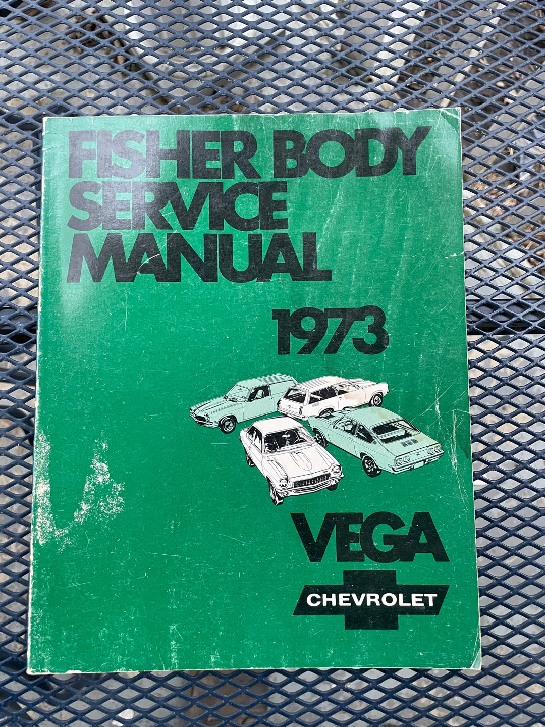 1973 Chevy Chevrolet Vega Fisher Body Shop Service Manual - Etsy