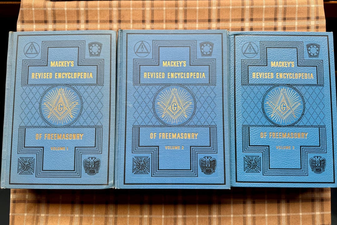 1929 Mackey’s Revised Encyclopedia of Freemasory Book Set of 3 - Etsy