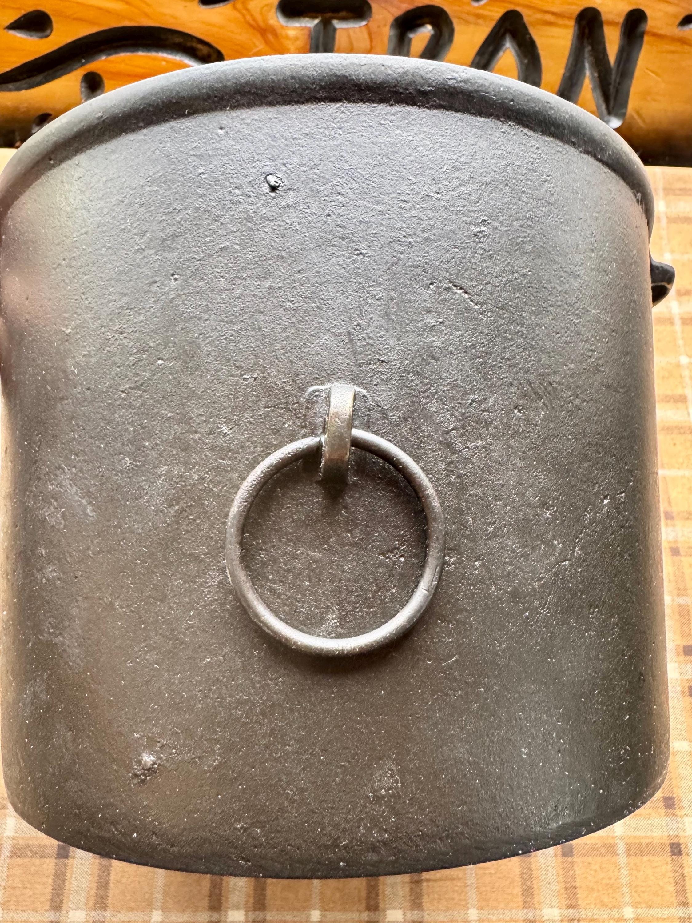 Rare! Wagner #6 Block Logo Flat Bottom Kettle - Etsy