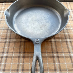 Vintage 8 NC Initial Cast Iron Skillet - Etsy