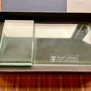 1999 Royal Caribbean Crystal Glass Picture Frame - Etsy