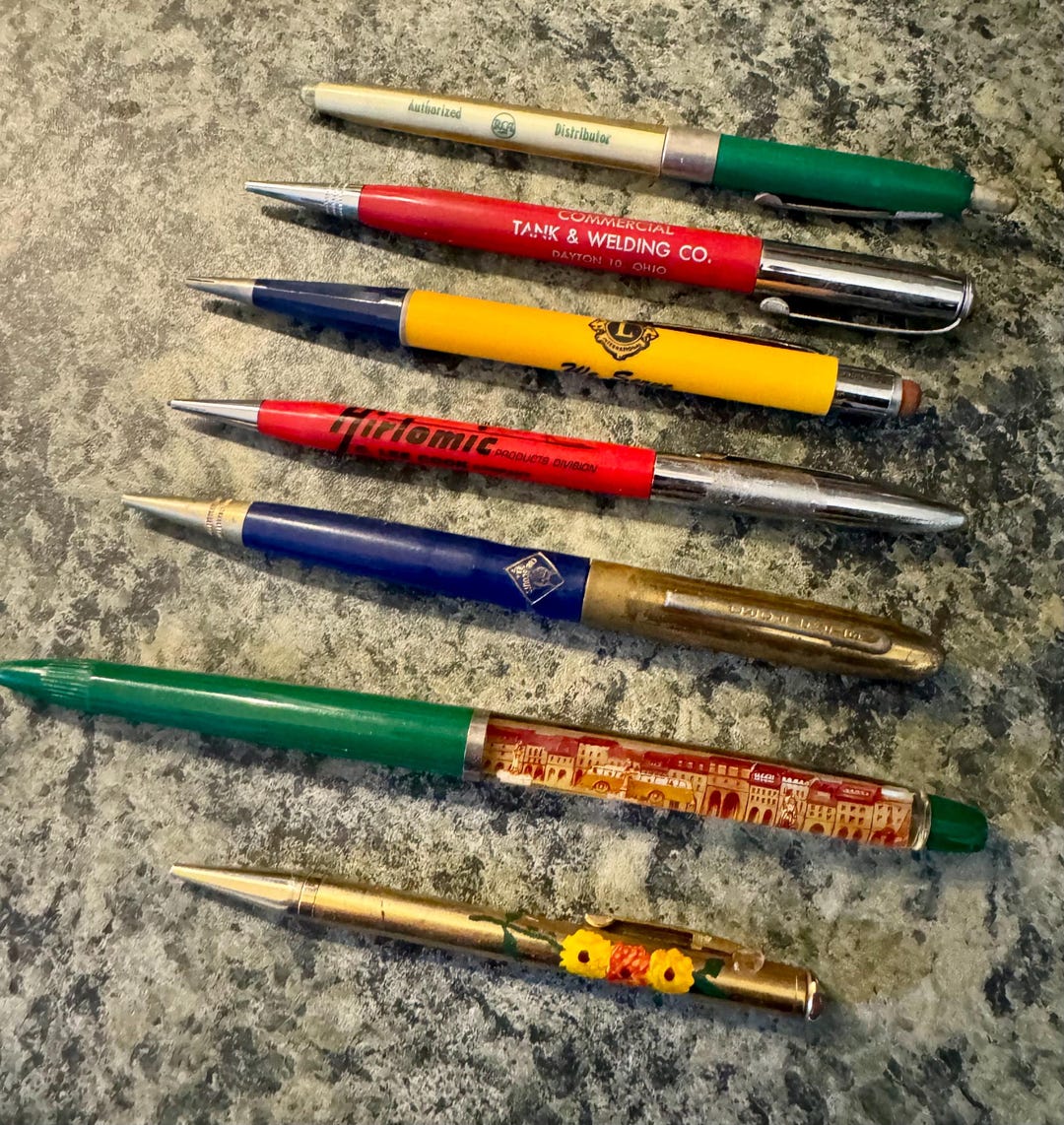 Vintage Advertising Ink Pen Lot - Etsy