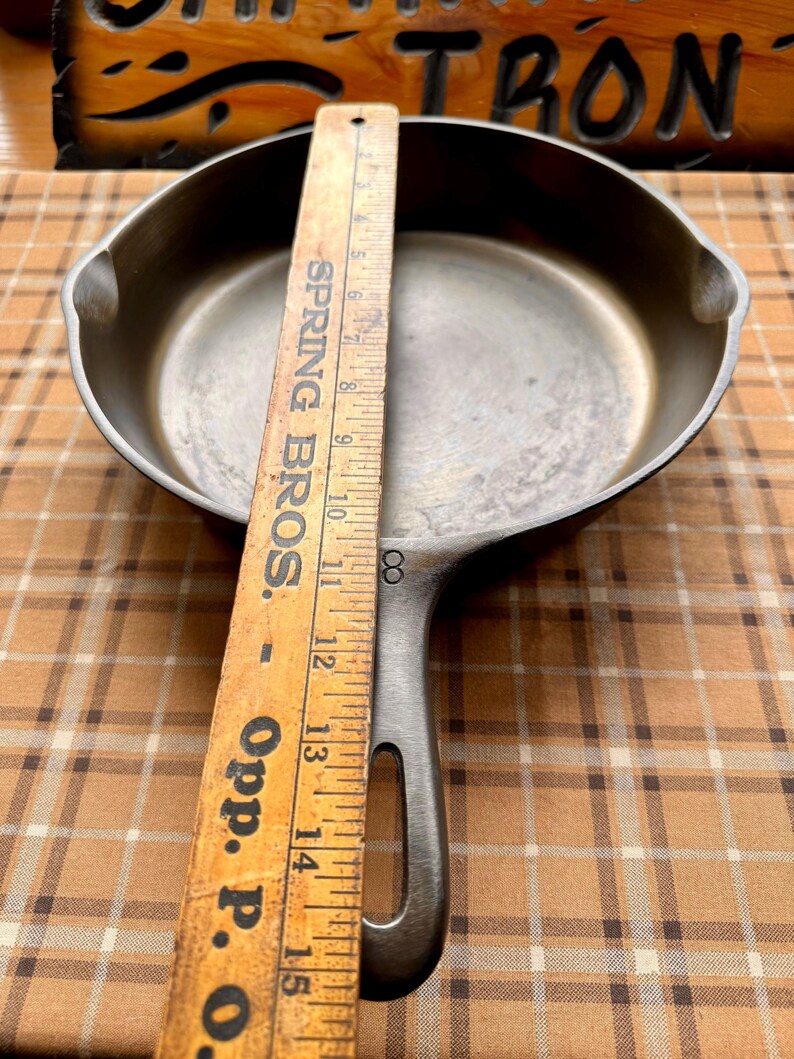 Unmarked Wagner #8 Cast Iron Skillet - Etsy
